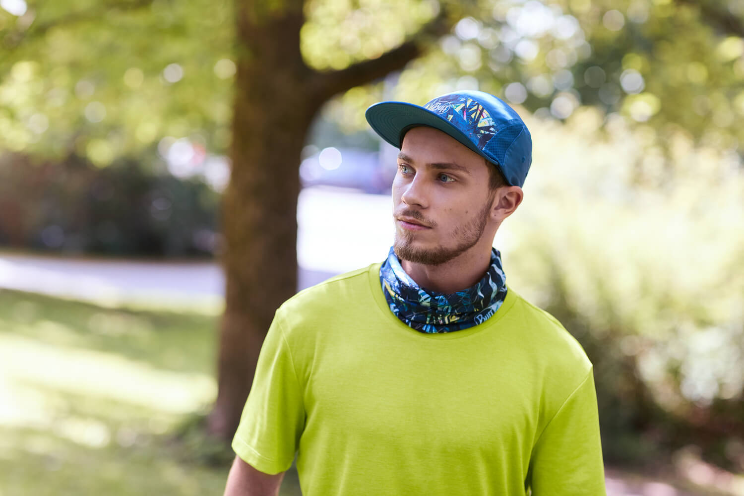 Бейсболка Buff 5 Panel Go Cap Ipe Navy 125315.787 | Интернет-магазин ...