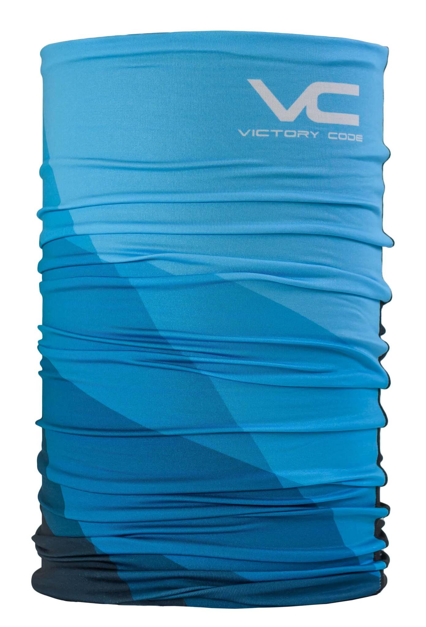 Утепленный многофункциональный баф Victory Code Aurora blue-black ...