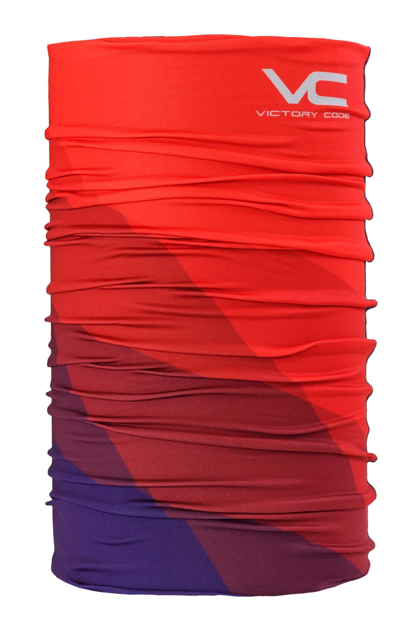 Утепленный многофункциональный баф Victory Code Aurora red-blue ...